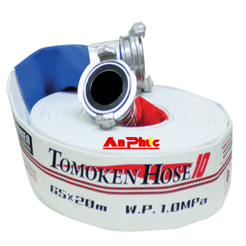 Vòi chữa cháy Tomoken D65 x 10m x 1.6Mpa FIREST kèm khớp nối GOST